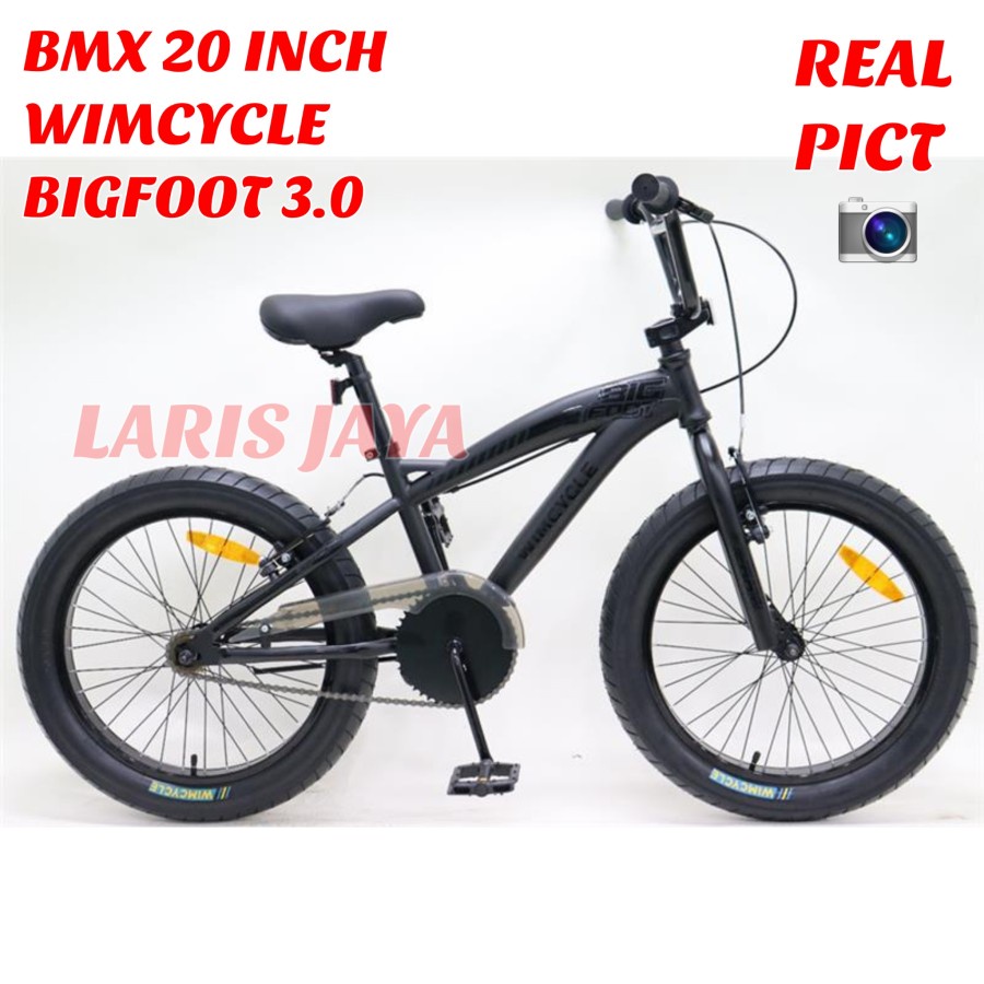 Jual [ BONUS JALU ] Sepeda bmx 20 wimcycle big foot ban jumbo , sepeda ...