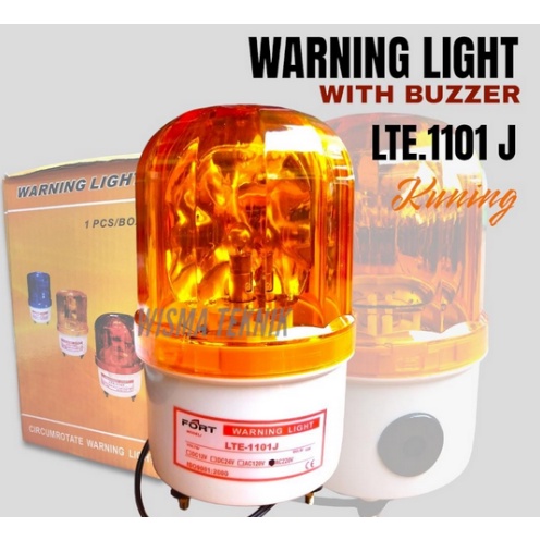 Jual WARNING LIGHT ROTARY 4" 220 VAC FORT LTE-1101 | Shopee Indonesia