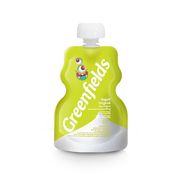 Jual GREENFIELDS KIDS YOGURT POUCH ORIGINAL 80 GR | Shopee Indonesia