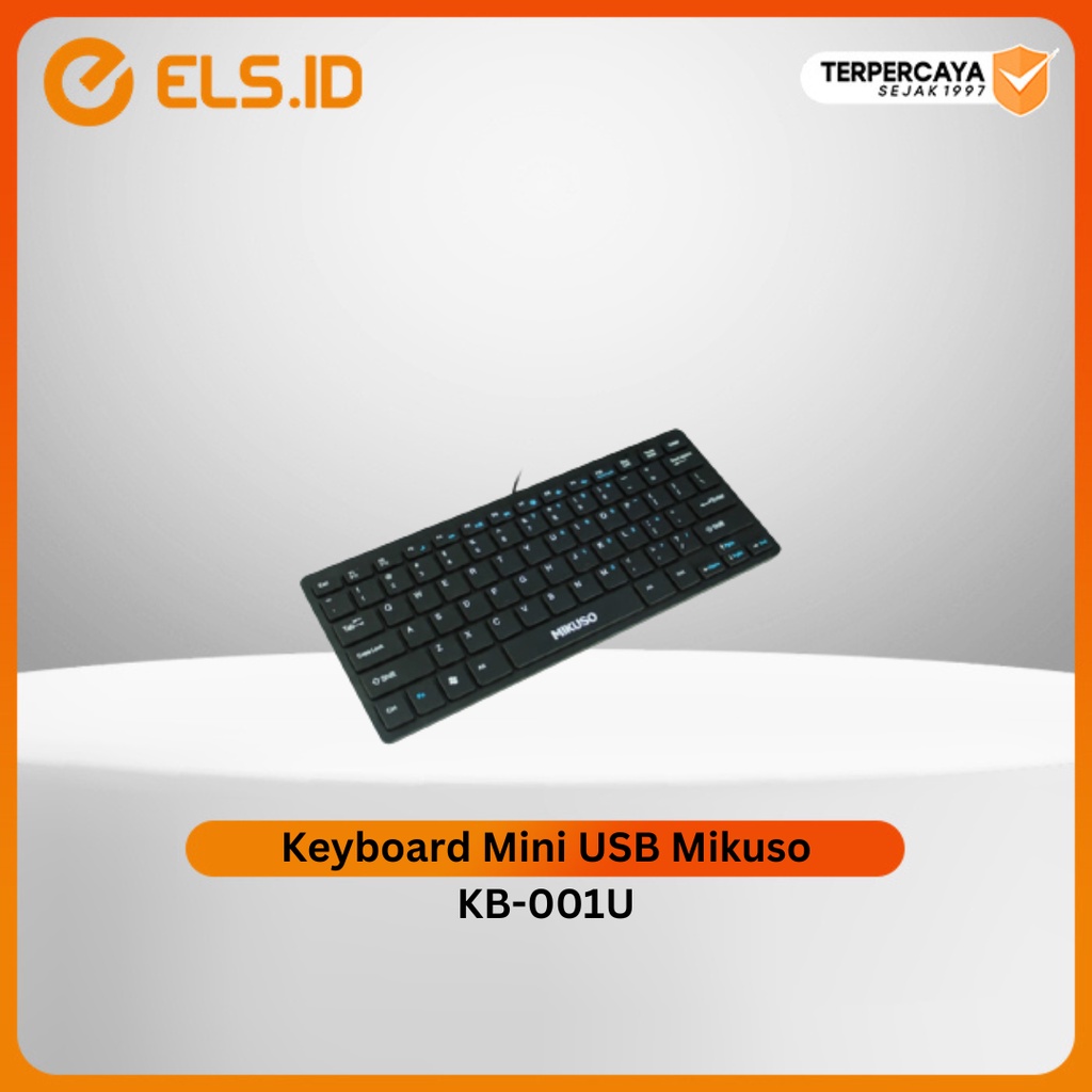 Jual Keyboard Mini USB Mikuso KB-001U | Shopee Indonesia