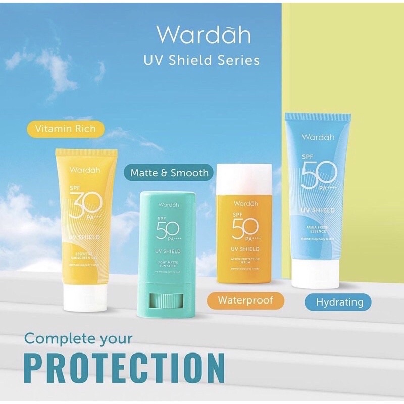 Jual Wardah Sunscreen Gel SPF 35 40ml | Aqua Fresh Essence | Active ...