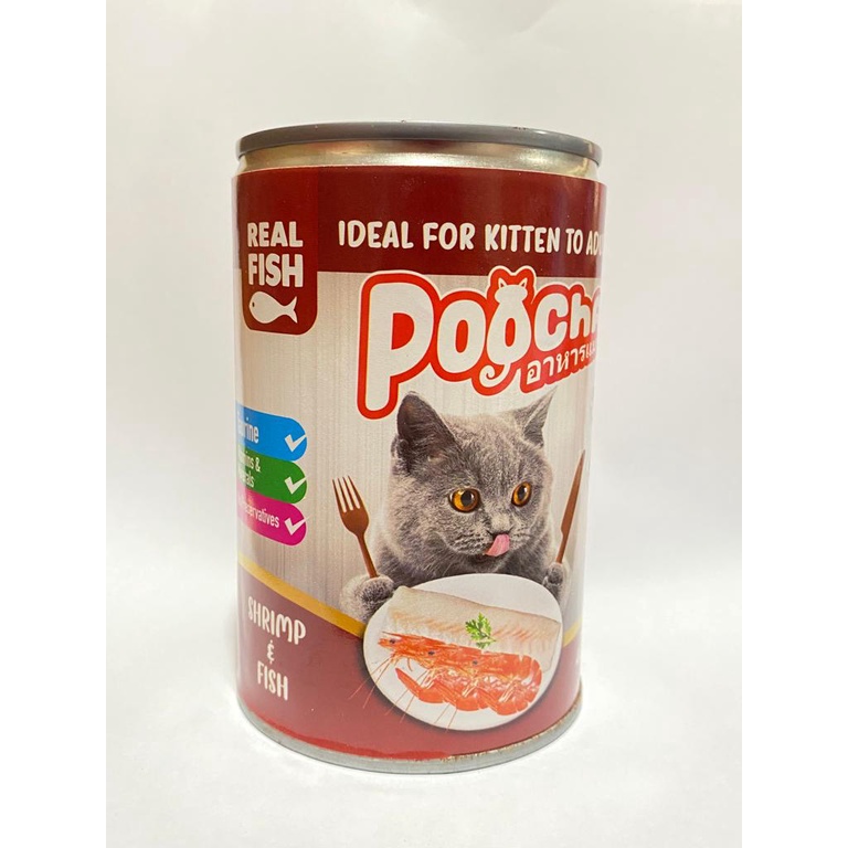 Jual Poocha Cat Food Kaleng Mother & Baby Cat Kitten Adult Pocha Wet ...