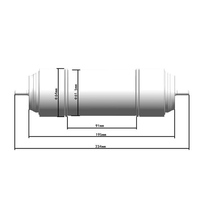 Jual Advanced Pre Carbon Filter 8 inch - 234mm / Filter Advance KOREA ...