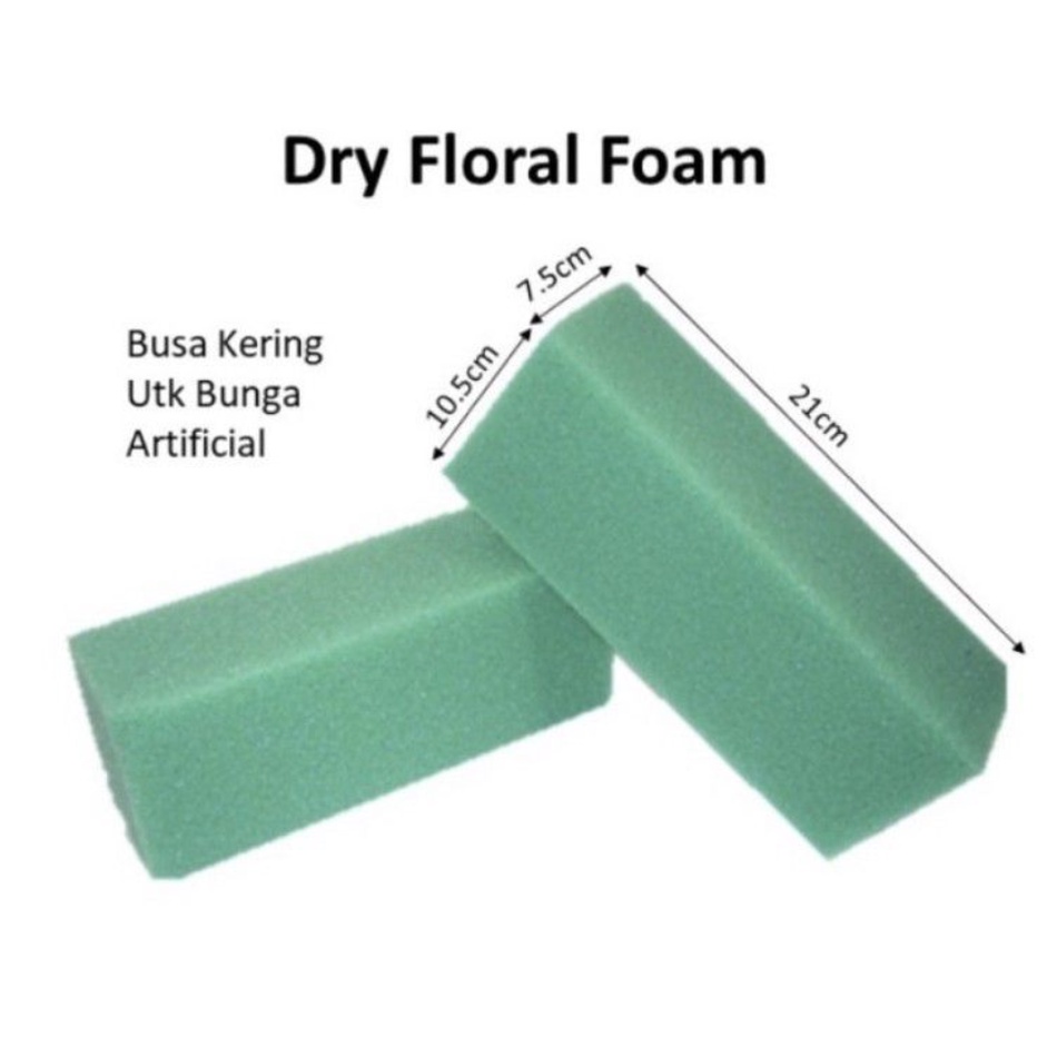 Jual Dry Floral Foam Busa Kering Bunga Artificial Untuk Dekorasi Hiasan ...