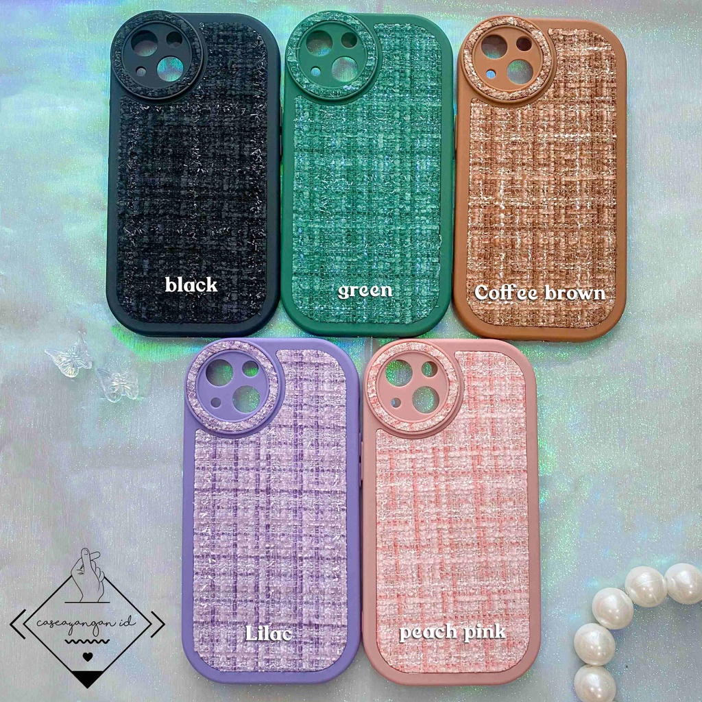 Jual Woven Cloth Case FOR IPHONE 7 8 PLUS SE 2020 2022 X XS XR 11 PRO ...