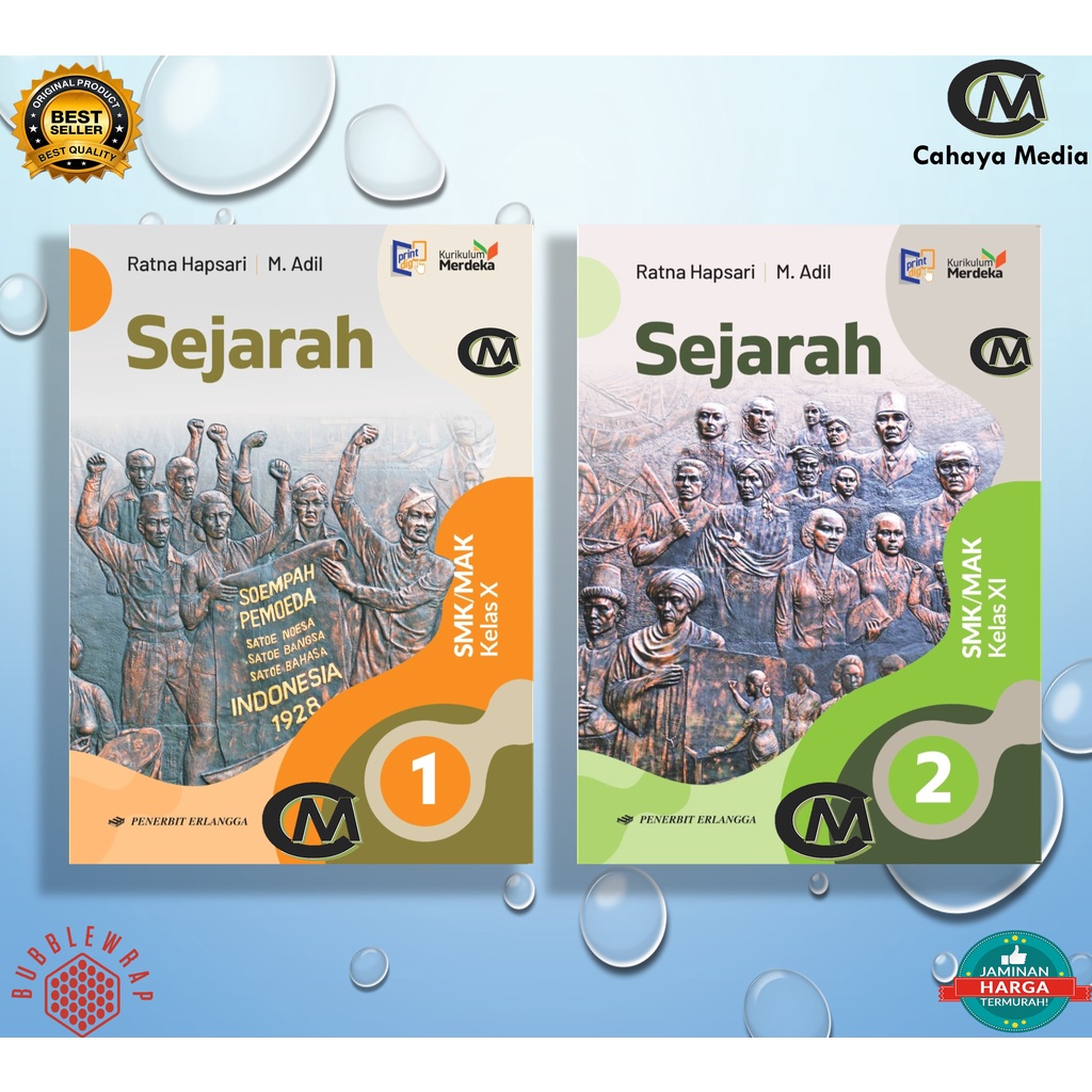 Jual BUKU SEJARAH KELAS 10 DAN 11 SMK KURIKULUM MERDEKA ORIGINAL | Shopee Indonesia