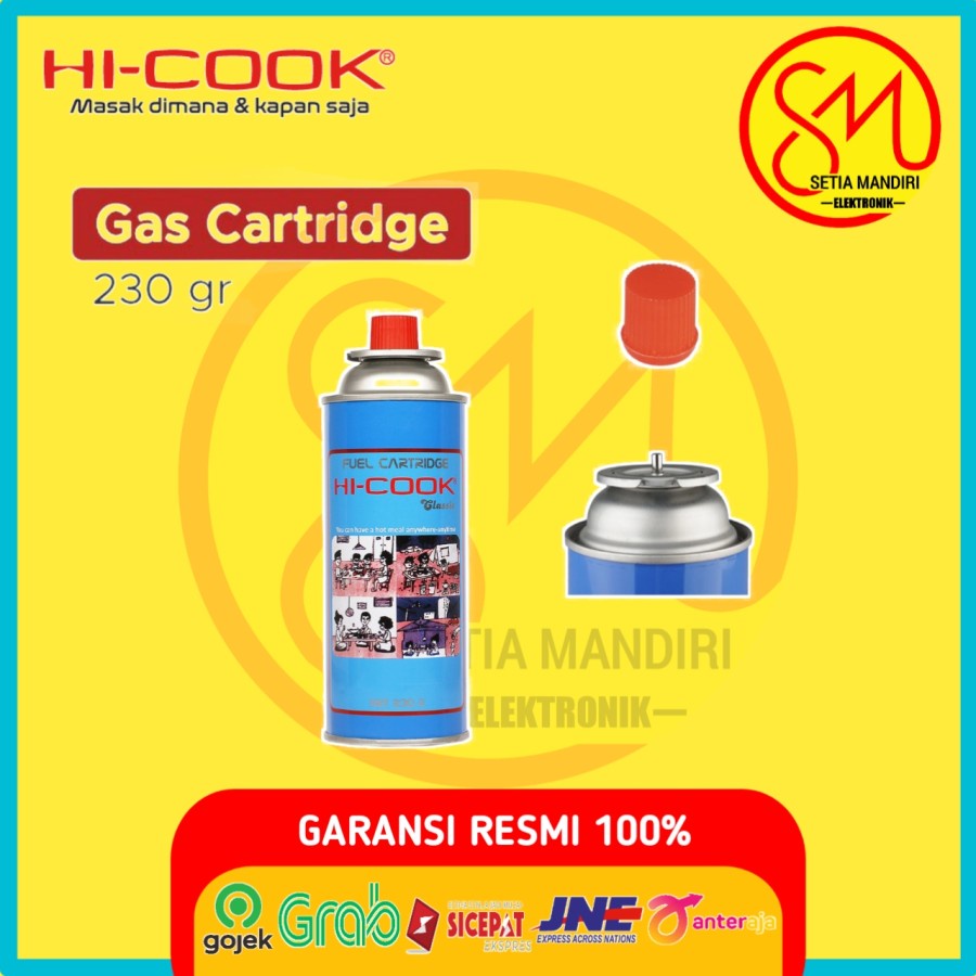 Jual HI-COOK Tabung Gas Mini Portable 230gr HICOOK | Shopee Indonesia