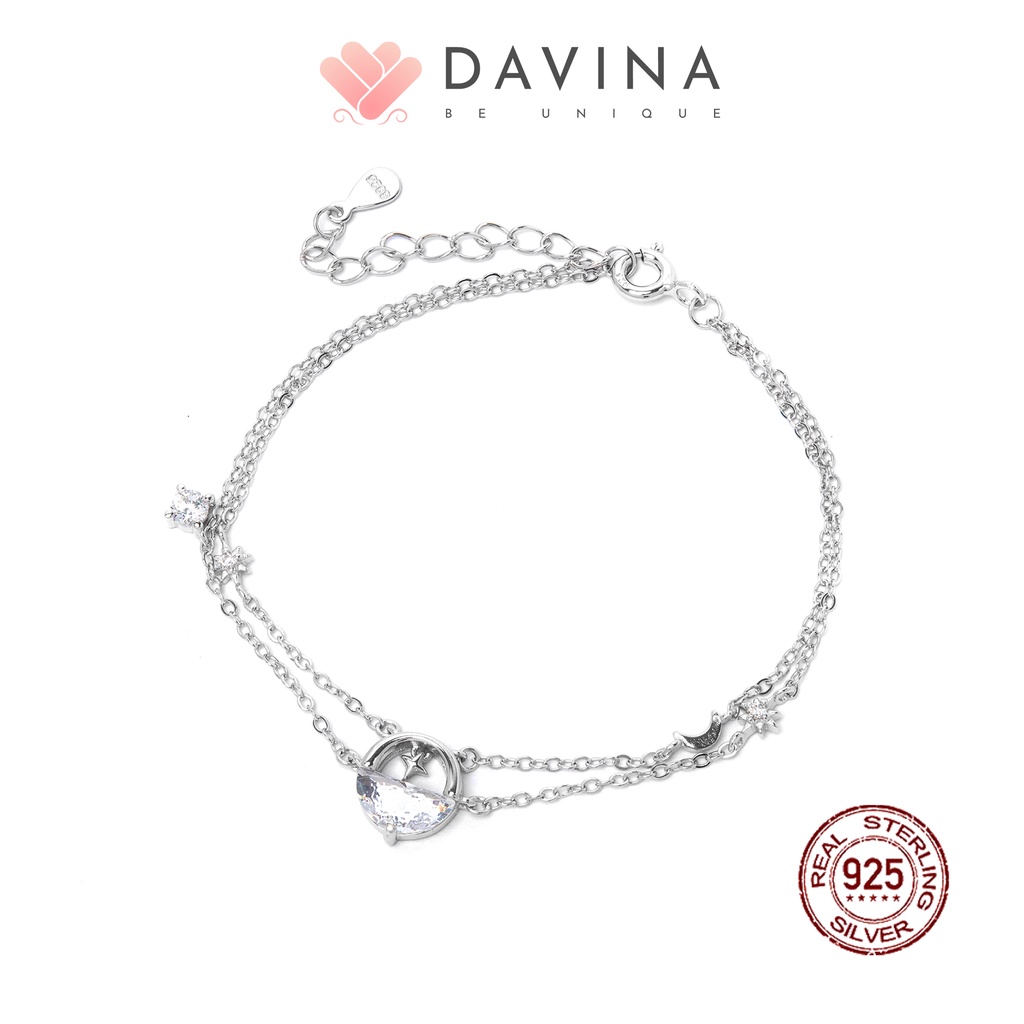 Jual DAVINA Ladies Ginella Bracelet Sterling Silver 925 - Gelang Wanita ...
