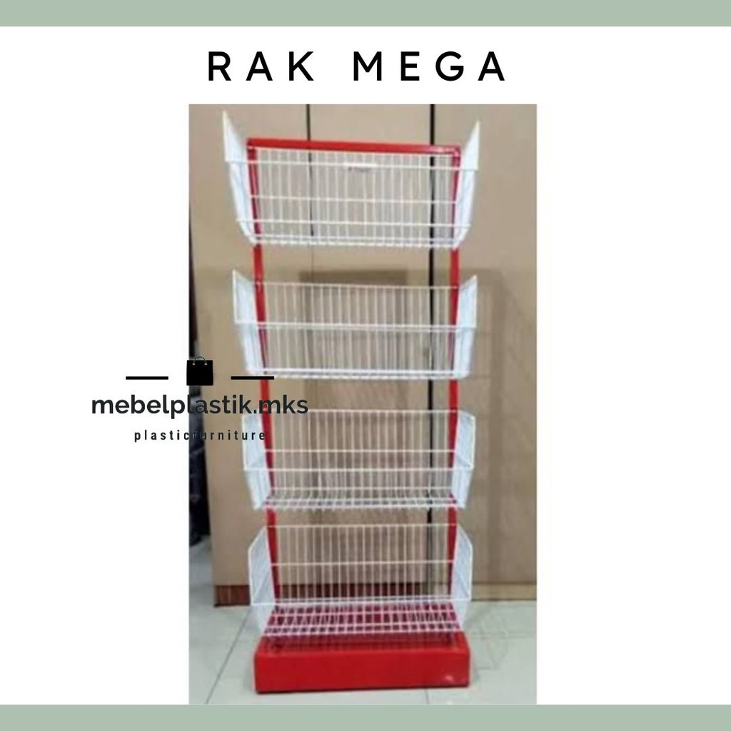 Jual Rak Pajangan Rak Jualan Mega Master Rak Supermarket Rak Chiki ...