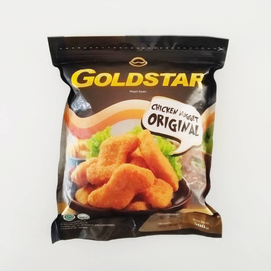 Jual Goldstar Chicken Nugget Original/Crispy/Angka 500 gr | Shopee ...