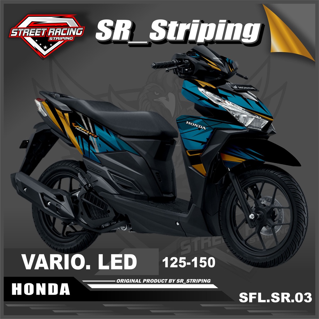 Jual Decal Full Body Vario Led 2017 2018 2019 - Sticker Decal VARIO LED ...