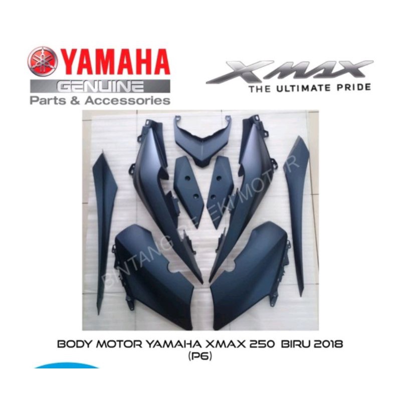 Jual body xmax full set body halus xmax 250 original yamaha | Shopee ...