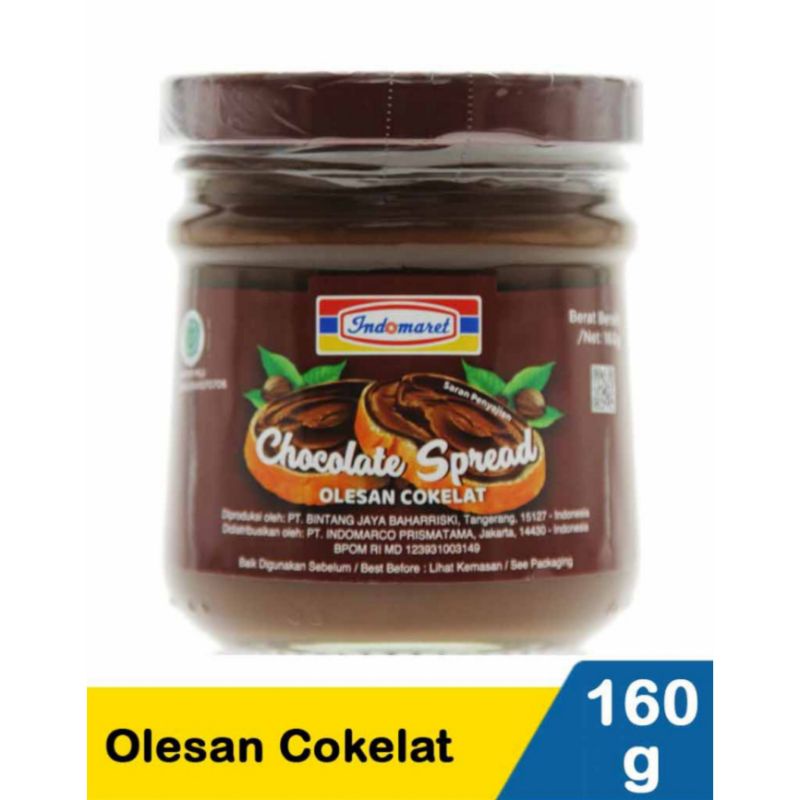 Jual Indomaret Spread CHOCOLATE 160g - 170g | Shopee Indonesia