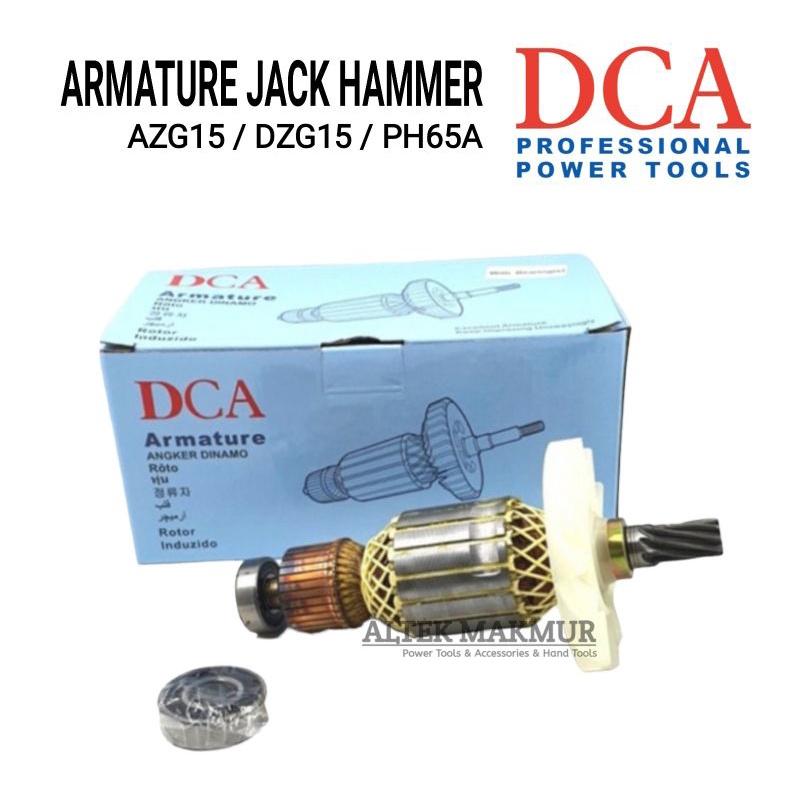 Jual DCA Armature Mesin Demolition Hammer DCA AZG15 / HITACHI PH65A ...