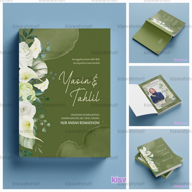 Jual Buku Yasin dan Tahlil Softcover 128 Halaman Desain Modern Free ...