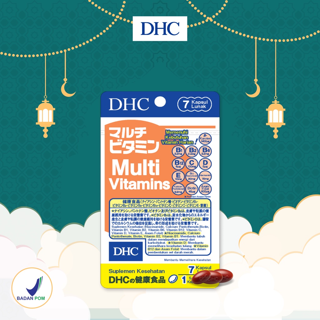Jual DHC Supplement Multi Vitamins Suplemen Makanan Multivitamin Daya ...