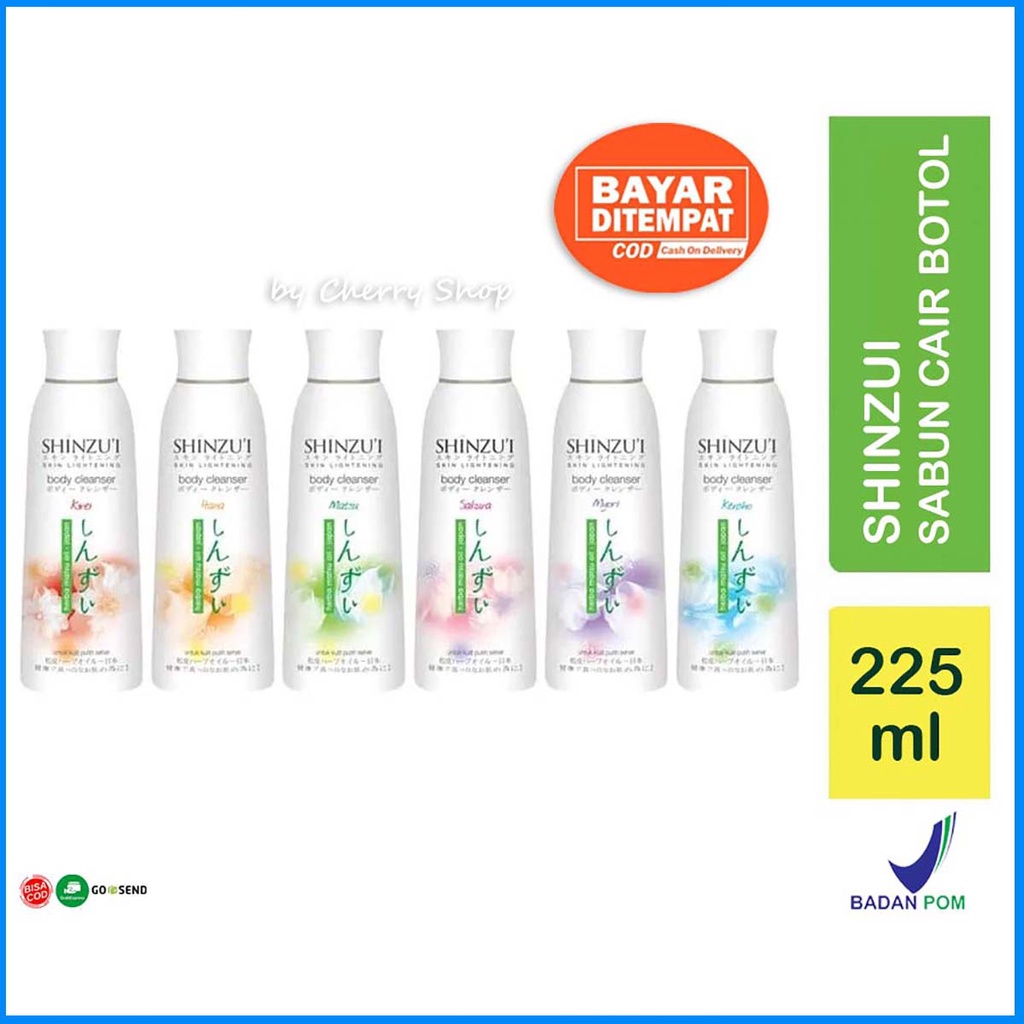 Jual [BOTOL 225ML | BPOM] Shinzui Sabun Cair 225ml Botol Body Wash ...