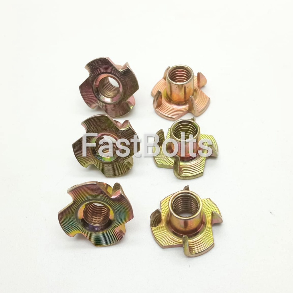 Jual Mur Cakar Tee Nut M6 (T Nut) / Mur Tanam Kayu Furniture Speaker | Shopee Indonesia