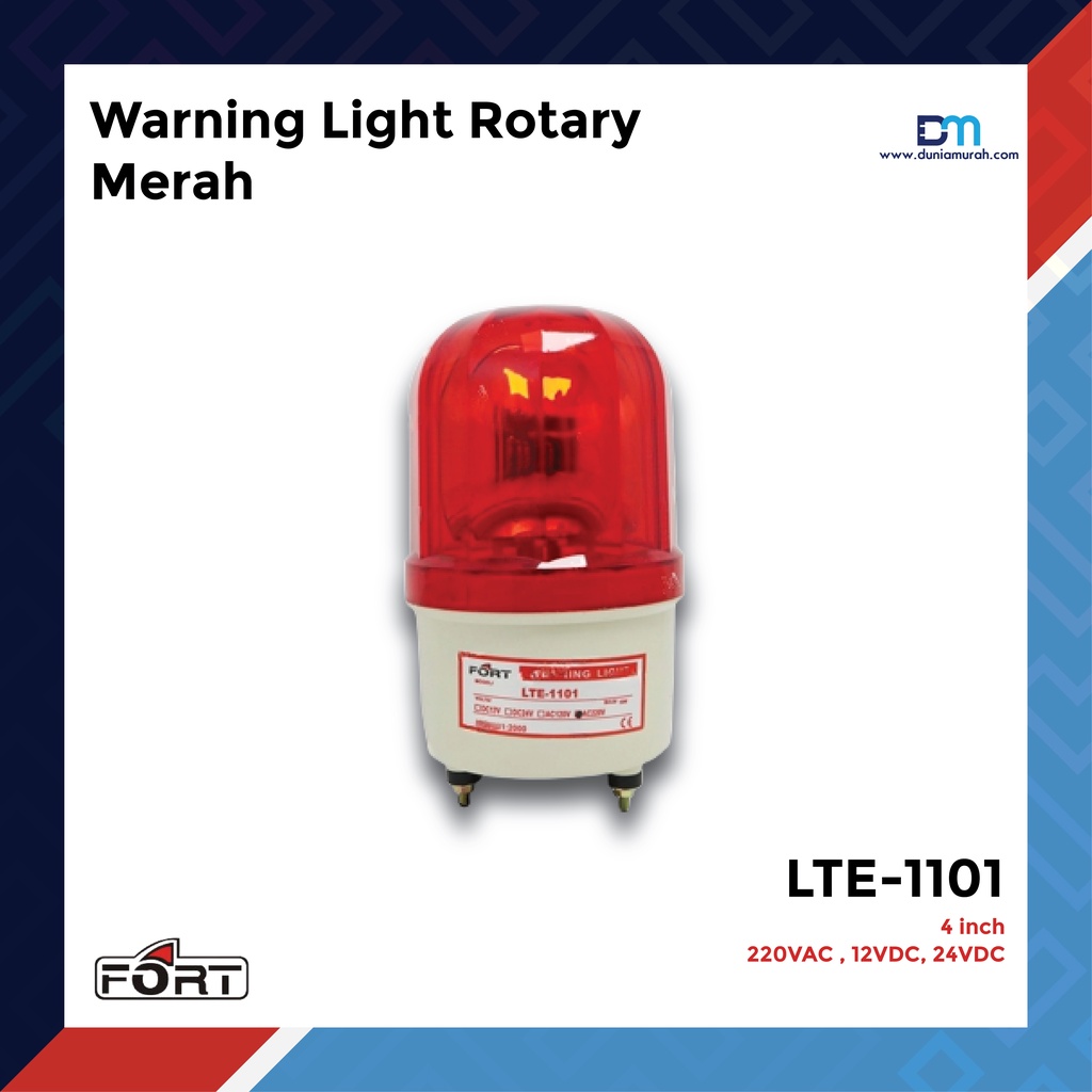 Jual FORT Warning Light LTE-1101 | Shopee Indonesia