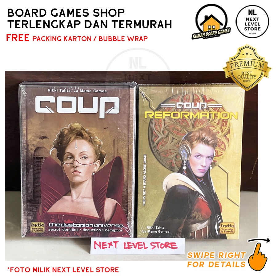 Jual Coup Board Games Card Game NEW Ready Stock | Shopee Indonesia