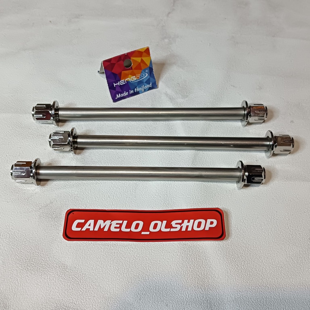 Jual AS RODA DEPAN BEAT / VARIO 125 VARIO 150 STAINLESS ORIGINAL HENG ...