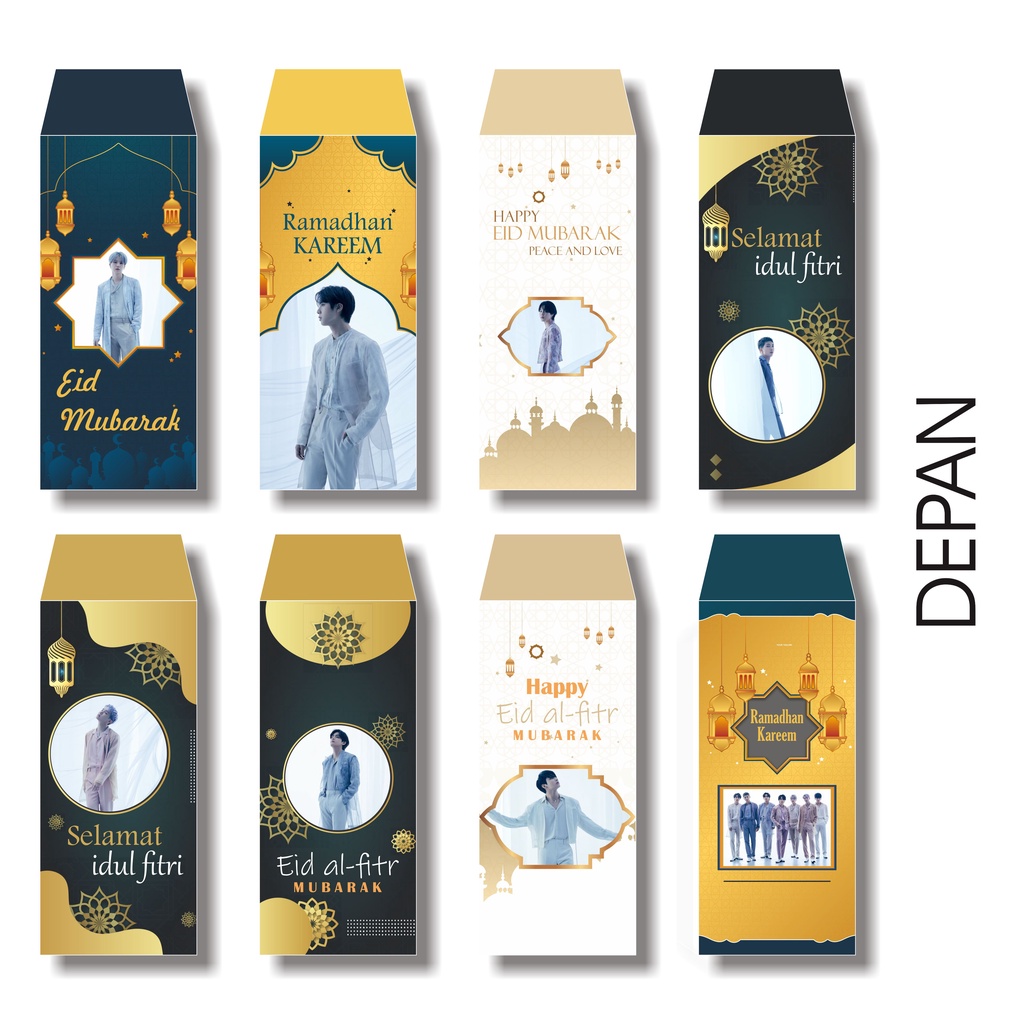 Jual [CUSTOM FOTO] AMPLOP LEBARAN PAKAI FOTO/AMPLOP CUSTOM SEUKURAN ...