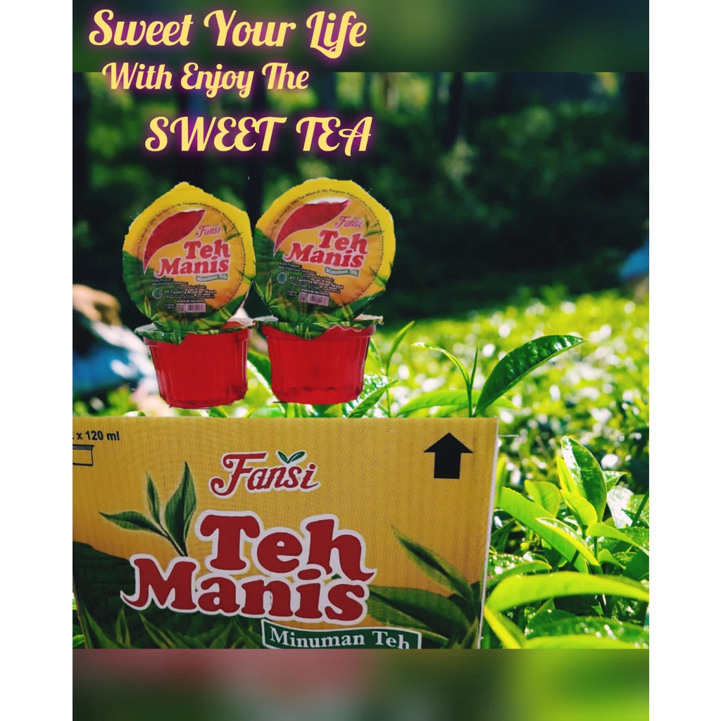 Jual MINUMAN TEH MANIS FANSI SEGAR | Shopee Indonesia