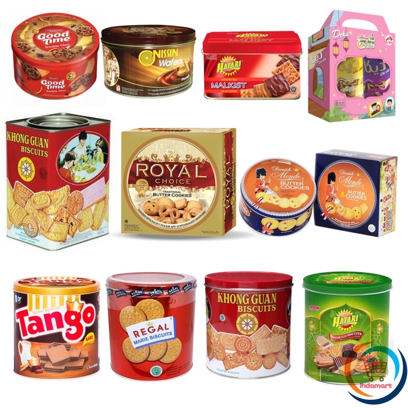 Jual Nissin Wafer Kaleng / Monde / Royal Choice / Khong Guan / Hatari ...