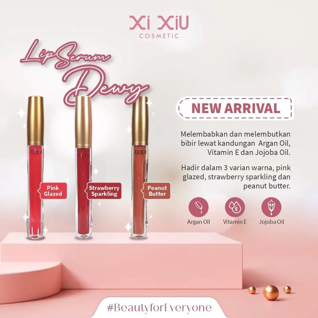Jual XiXiU Lip Glow Serum | XI XIU Lip Serum Dewy | Shopee Indonesia