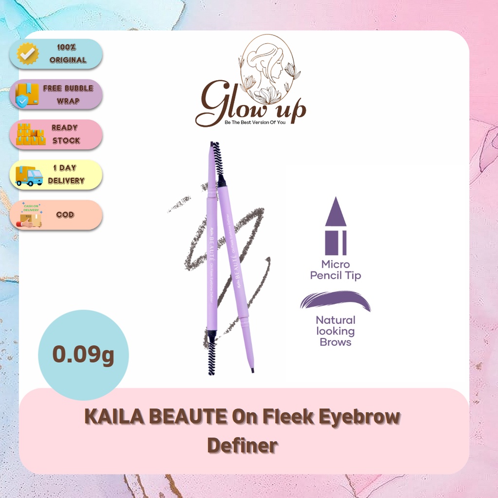 Jual GLOWUP KAILA BEAUTE On Fleek Eyebrow Definer | Shopee Indonesia
