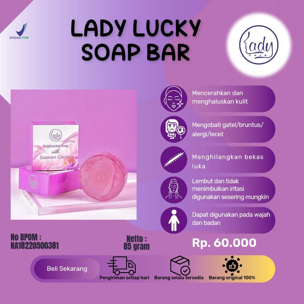 Jual LADY LUCKY SOAP BAR | Shopee Indonesia