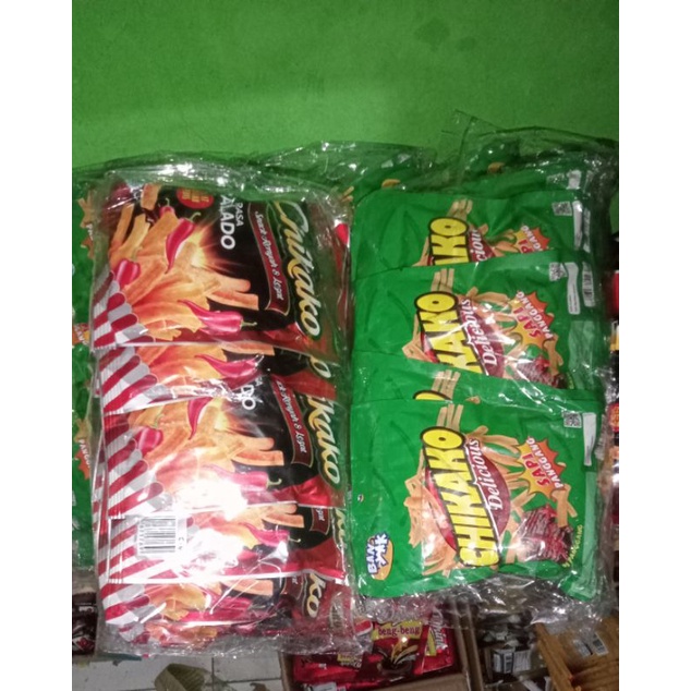 Jual Snack Chikako/mikako harga per pak isi 10 merk random | Shopee ...