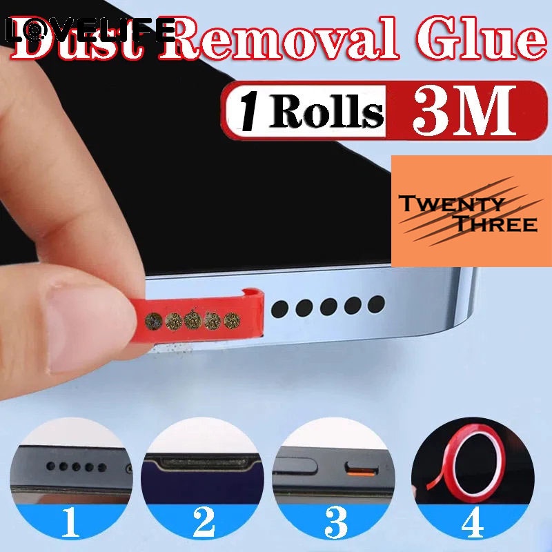 Jual Sticker Stiker Pembersih Pencabut Anti Debu Dust Speaker HP ...