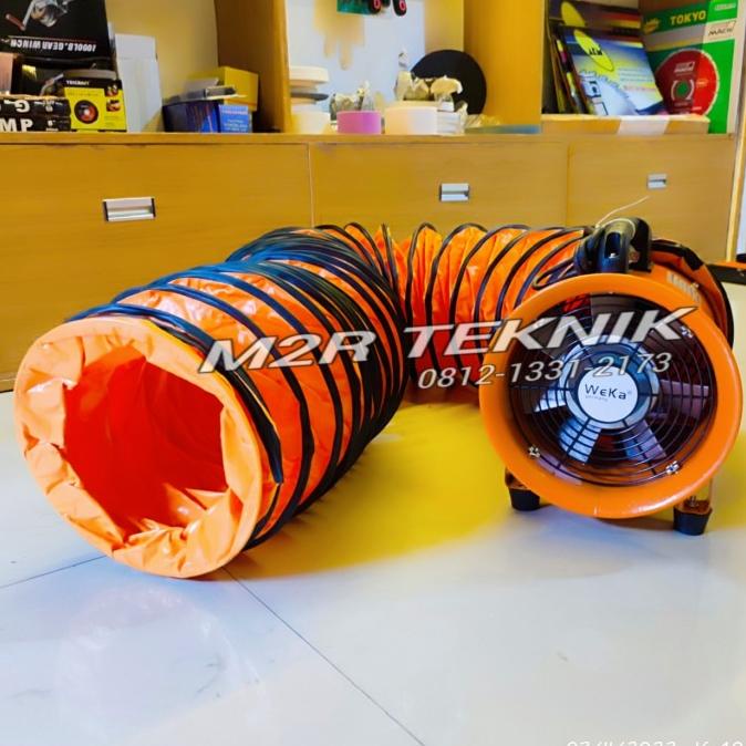 Jual Kipas Blower Ventilator Weka 12 Inch Plus Portabel Fleksibel Duct ...