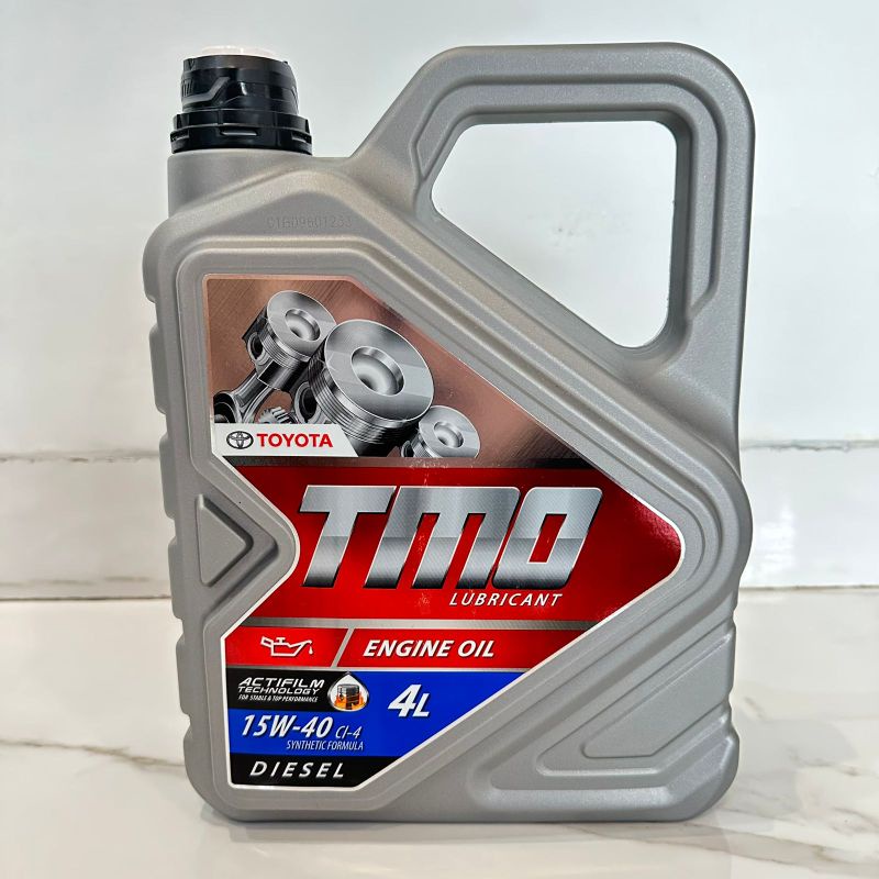 Jual Oli Mobil Toyota Diesel TMO Diesel SAE 15W-40 4 Liter 4L 4Liter ...