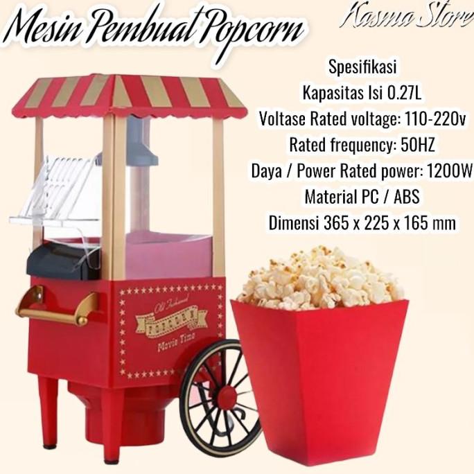 Jual Mesin Popcorn Elektrik Carnival Electric Popcorn Maker Hot Air ...