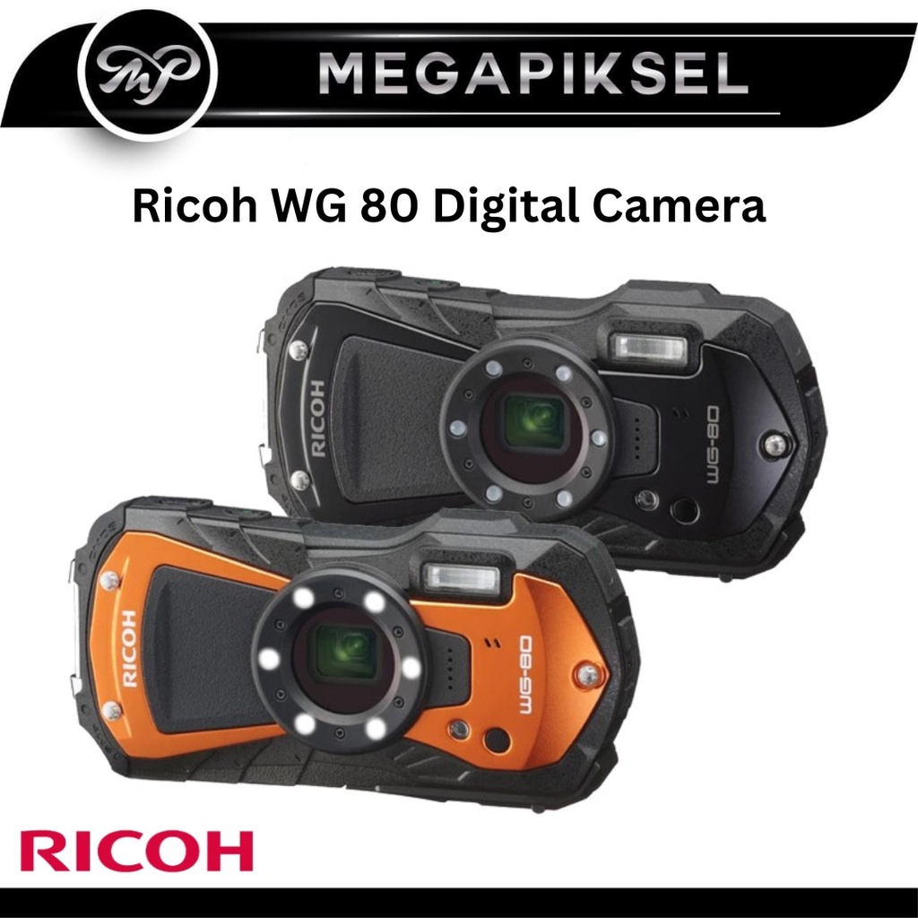Jual Ricoh WG 80 Digital Camera | Shopee Indonesia