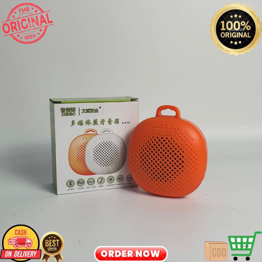 Jual SPEAKER SPEKER MINI BLUETOOTH MUSIC BOX ZXINBO S-K10 2 INCH ...