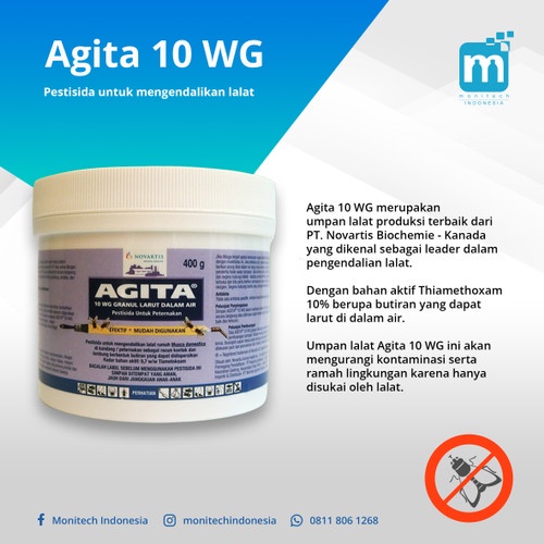 Jual Obat Lalat Agita 10wg/400 gr / Pembasmi Lalat | Shopee Indonesia