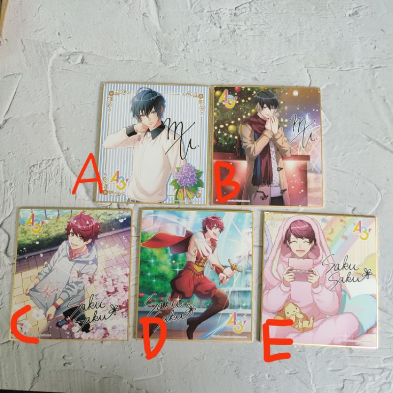Jual official merch shikishi movic A3! masumi usui sakuya sakuma | Shopee Indonesia
