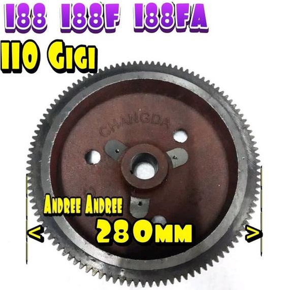 Jual Flywheel Roda Angin Magnet Roda Gila mesin Genset Generator Diesel ...
