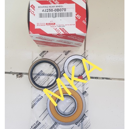 Jual BEARING LAHAR RODA BELAKANG SET KIJANG 7K KAPSUL 48250-0B070 ...