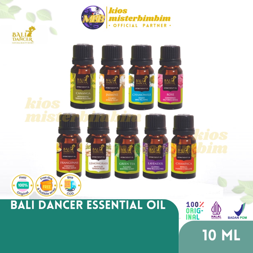 Jual Bali Dancer Aromatherapy Essential Oil 10ML / Pengharum Ruangan ...