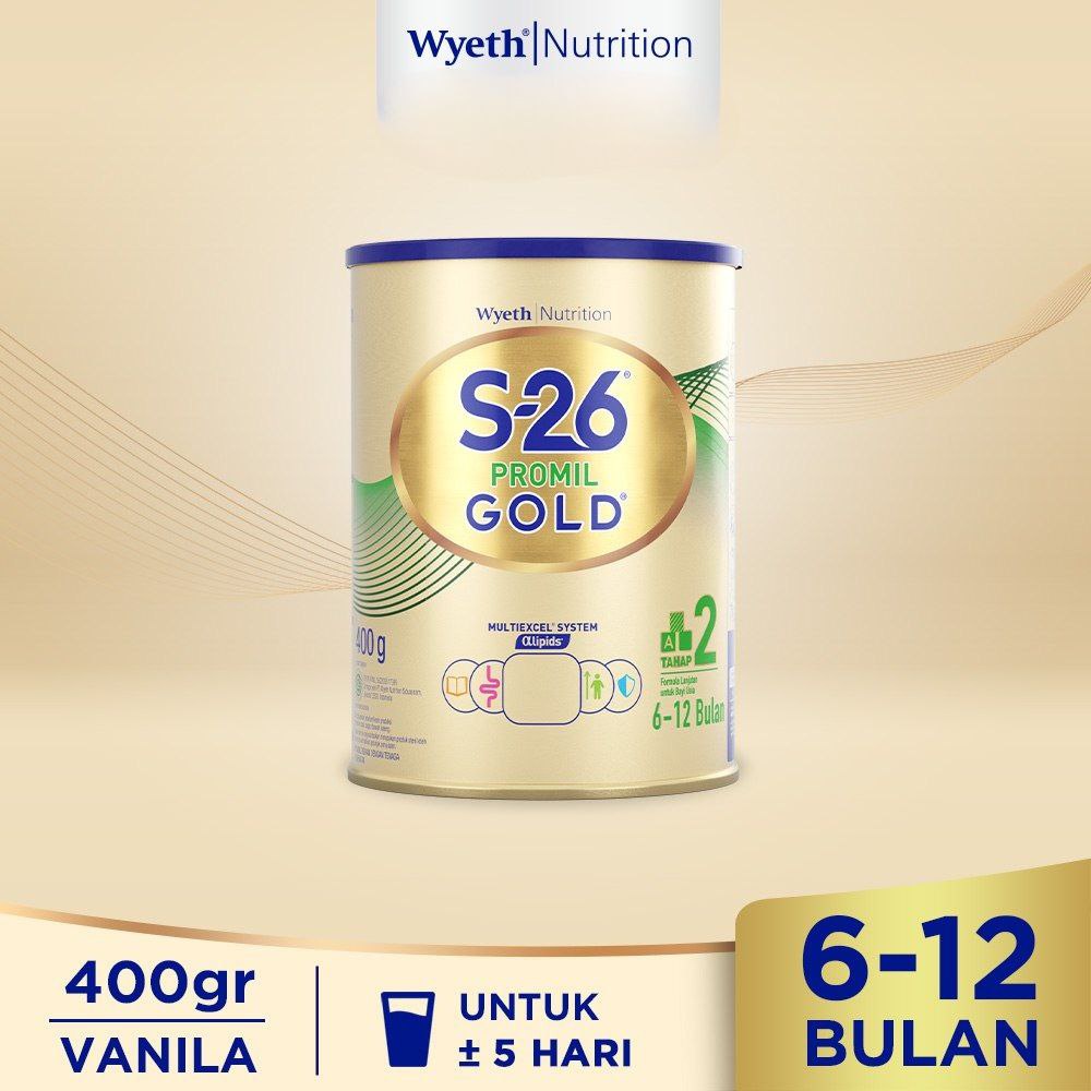 Jual S-26 Promil GOLD Tahap 2 Susu Formula Lanjutan Usia 6-12 Bulan ...