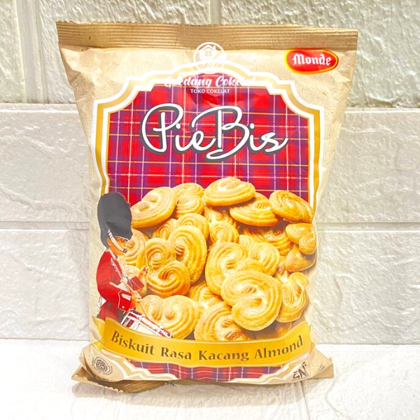 Jual Monde Pie Bis Biskuit Rasa Kacang Almond Kemasan 190gr | Shopee ...