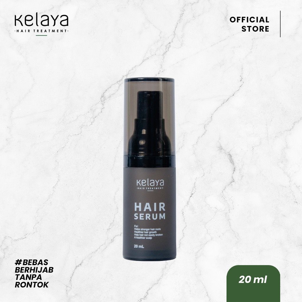 Jual Kelaya Hair Serum 20ml Penebal Penumbuh Rambut Rontok Kusut Oil ...