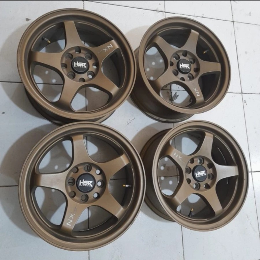 Jual Velg Mobil Bekas Hsr Kailolo Ring 16 Lubang 4x100/114 Bronze PNP AGYA BRIO XENIA LIVINA DLL ...
