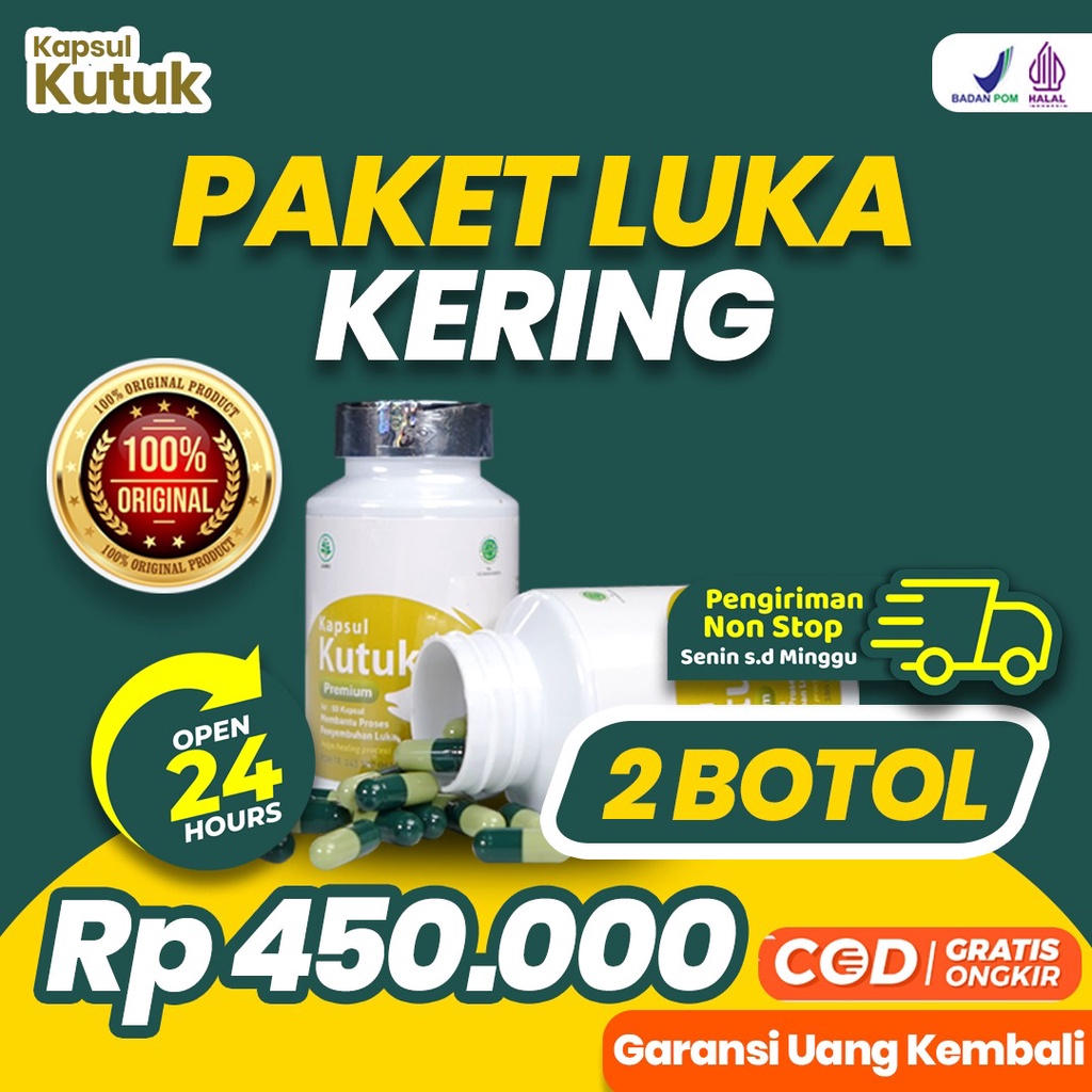Jual Kapsul Kutuk Albumin 2 Botol - Ekstrak Albumin Ikan Gabus ...