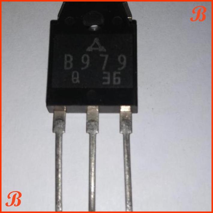 Jual TRANSISTOR B979 SILICON PNP 100V 5A POWER TRANSISTOR ORI ...