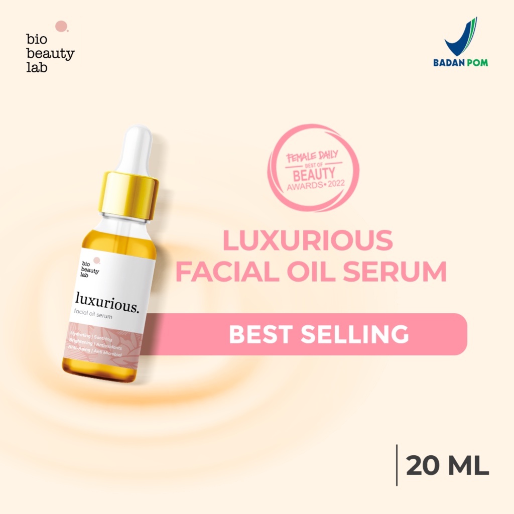 Jual BIO BEAUTY LAB Facial Oil Serum Luxurious 5ml 10ml 20ml BPOM | Shopee Indonesia